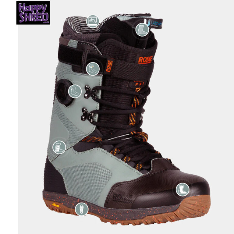 ROME SDS Boots LIBERTINE PRO Hybrid BOA slate gray 2024/25 - Boarders ...