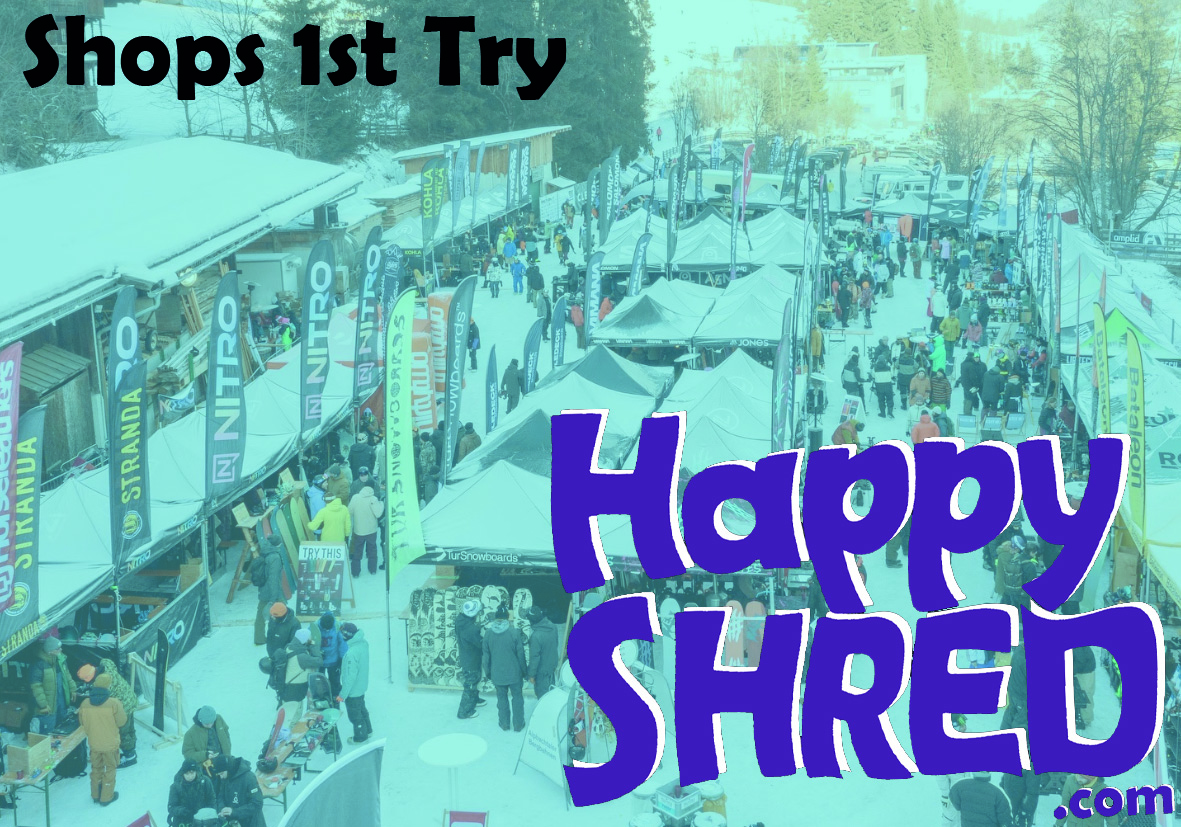 Recap Shops 1st Try Händlertest - 21.-23. Januar 2024Snowboards und Co ...