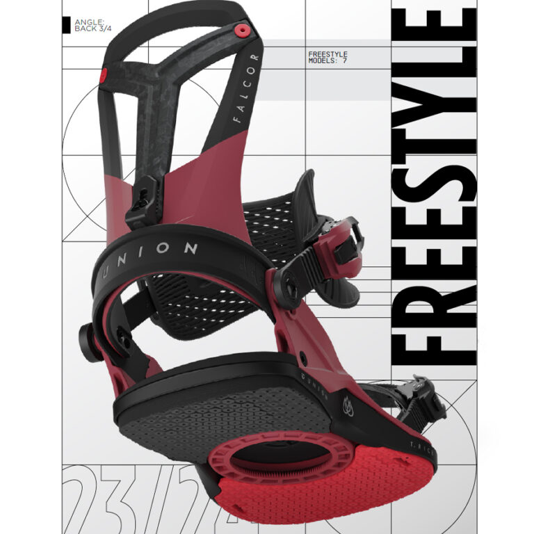 UNION Falcor - red 2023/24 - Boarders Project Boardshop #happyshred # ...